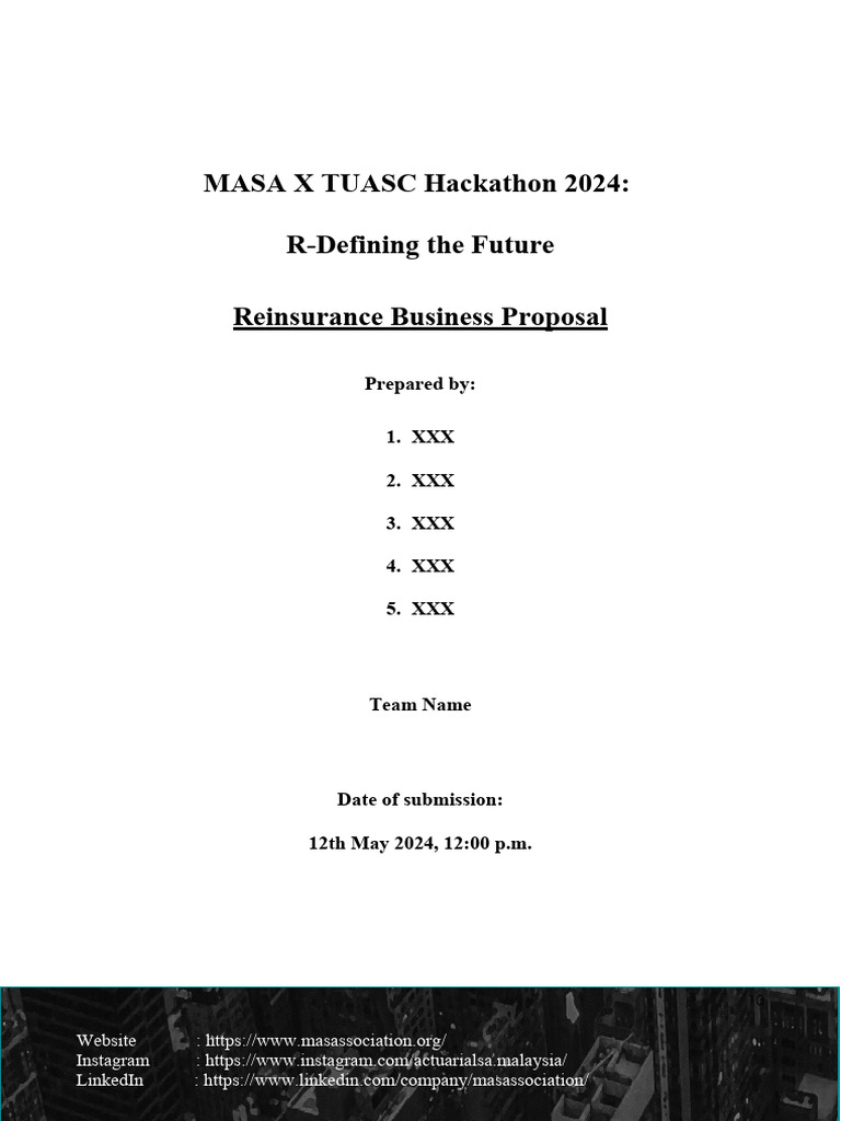 (MASA Hackathon 2024) Proposal Template | PDF