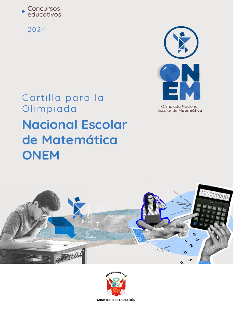 Guía ONEM 2024 para Instituciones Educativas | PDF | Educación Secundaria