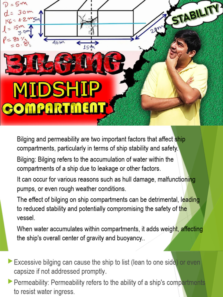 Week 15 PPTX Bilging and Permeability | PDF | Ships | Shipping