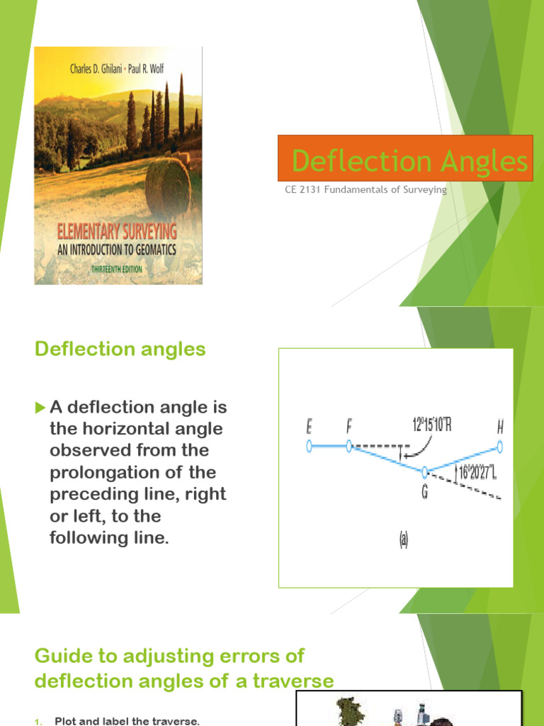 M5-3 Closed Traverse - Deflection Angles V2021 | PDF | Teaching Methods ...
