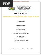 KZN Maths Grade 12 September 2024 P1 and Memo | PDF | Numbers ...