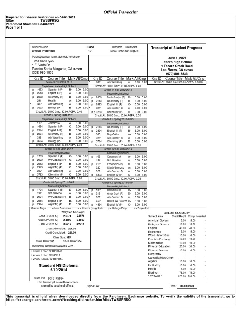 Transcript for Alexis Barela | PDF