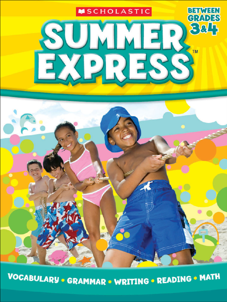 Summer Express Between Grades 3 - 4 | PDF | Part Of Speech | Grammar