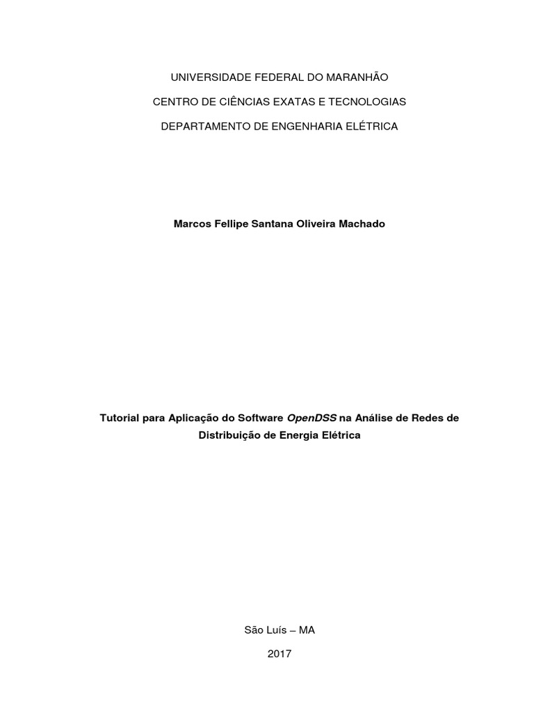 Usar o OpenDss Via Matlab | PDF | Distribuição de energia elétrica ...