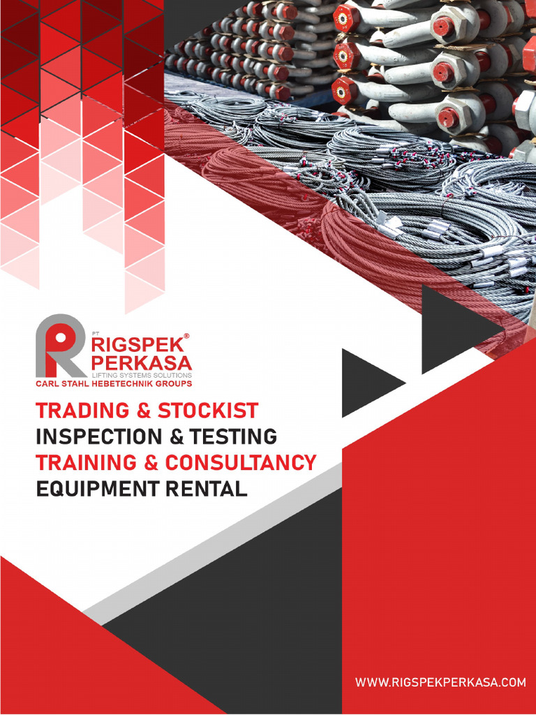 Rigspek Compro and Catalog 2022 | PDF | Wire | Rope