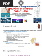 Cours Algorithme Et ProgrammationChapitre1 PDF | PDF | Programme informatique | Programmation