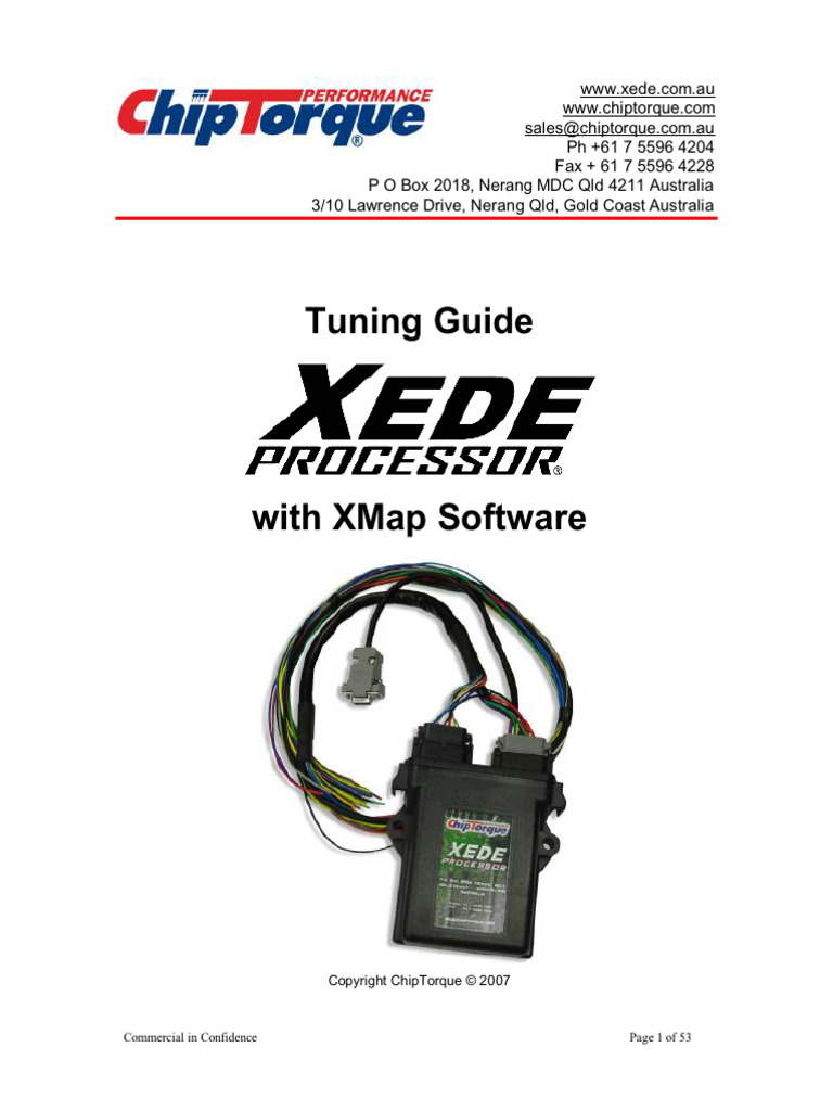 Tuning Guide With XMap Software - XEDE | Download Free PDF | Engines ...