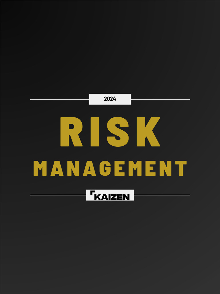 Risk Management in Crypto Kaizen | PDF | Futures Contract | Risk