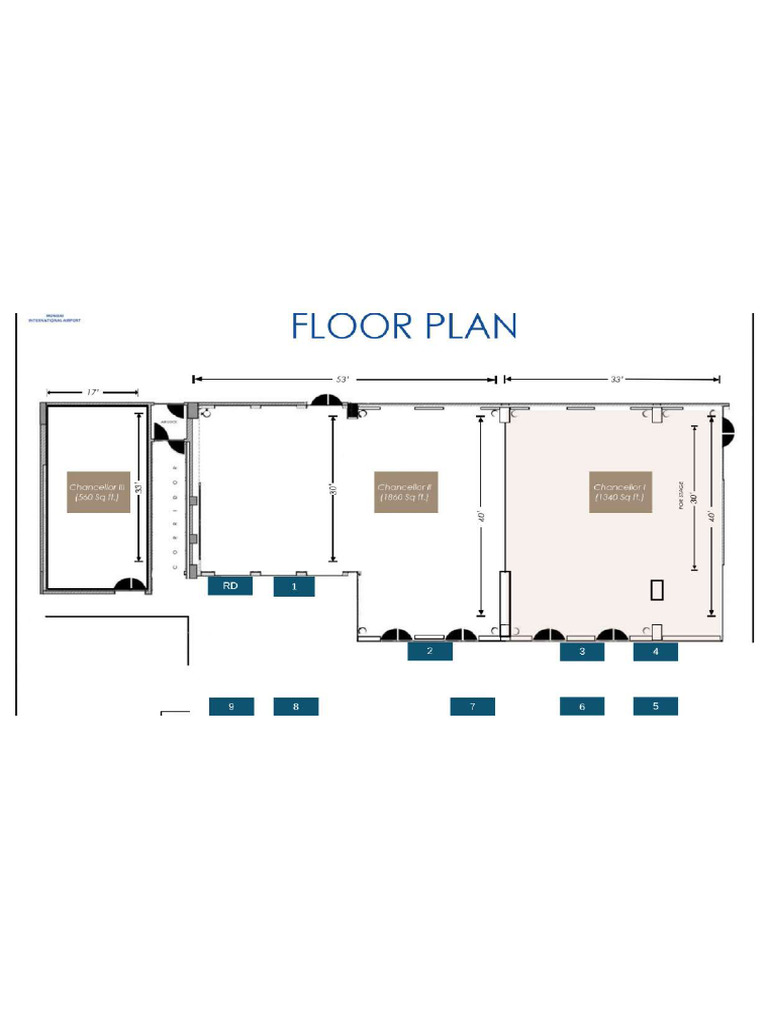 Ballroom Layout Hilton Mumbai | PDF