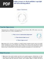 Sherpa Romeo | PDF | Open Access | Public Sphere