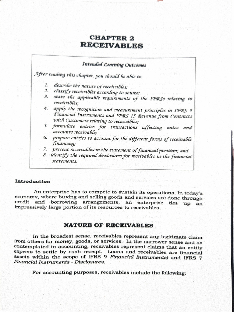 CH 2 - Receivables | PDF