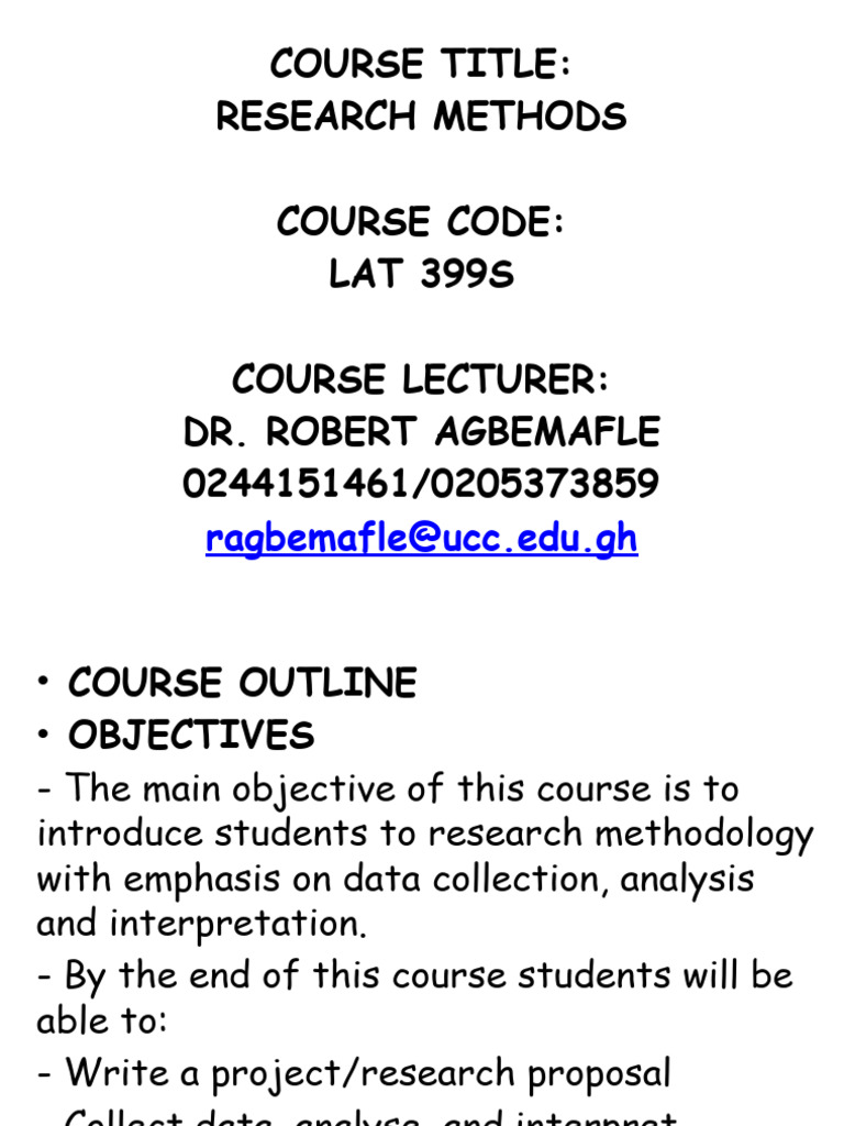 Lat 399 - Research Methods | PDF | Experiment | P Value