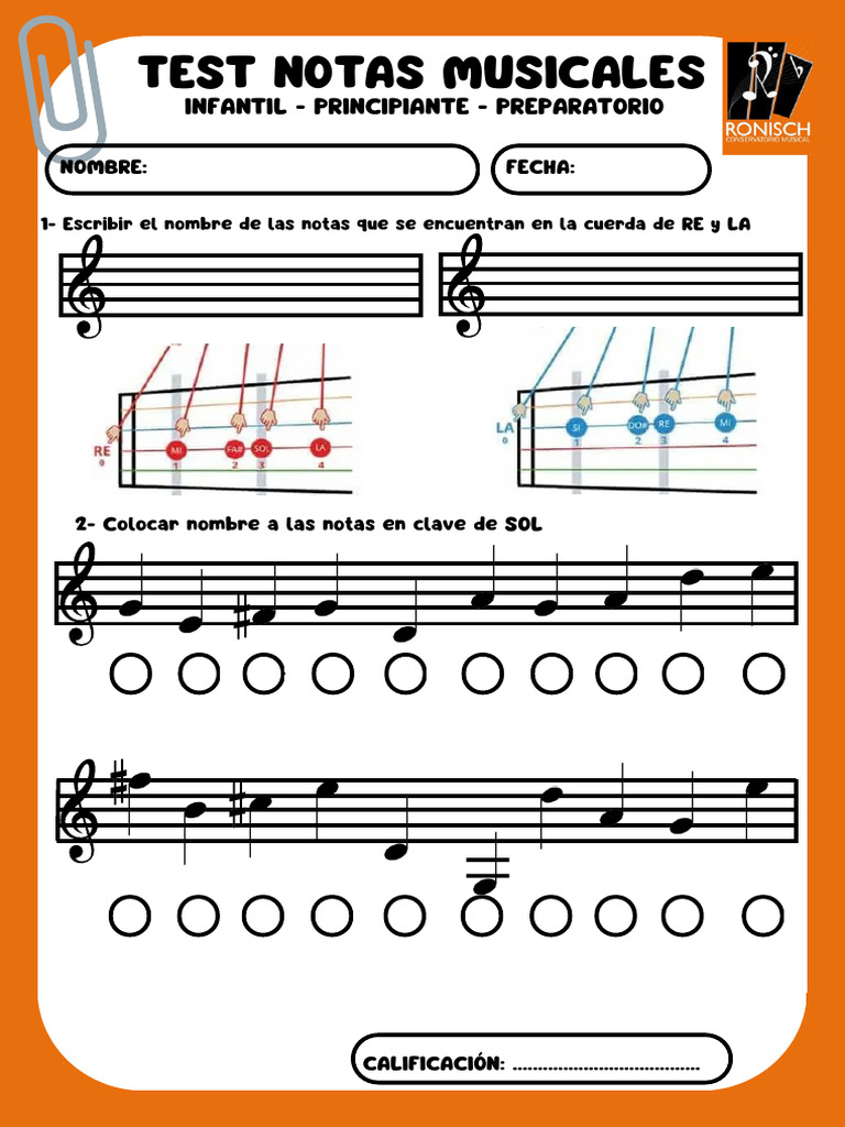 Test Musicales (Violin) | PDF | Arte