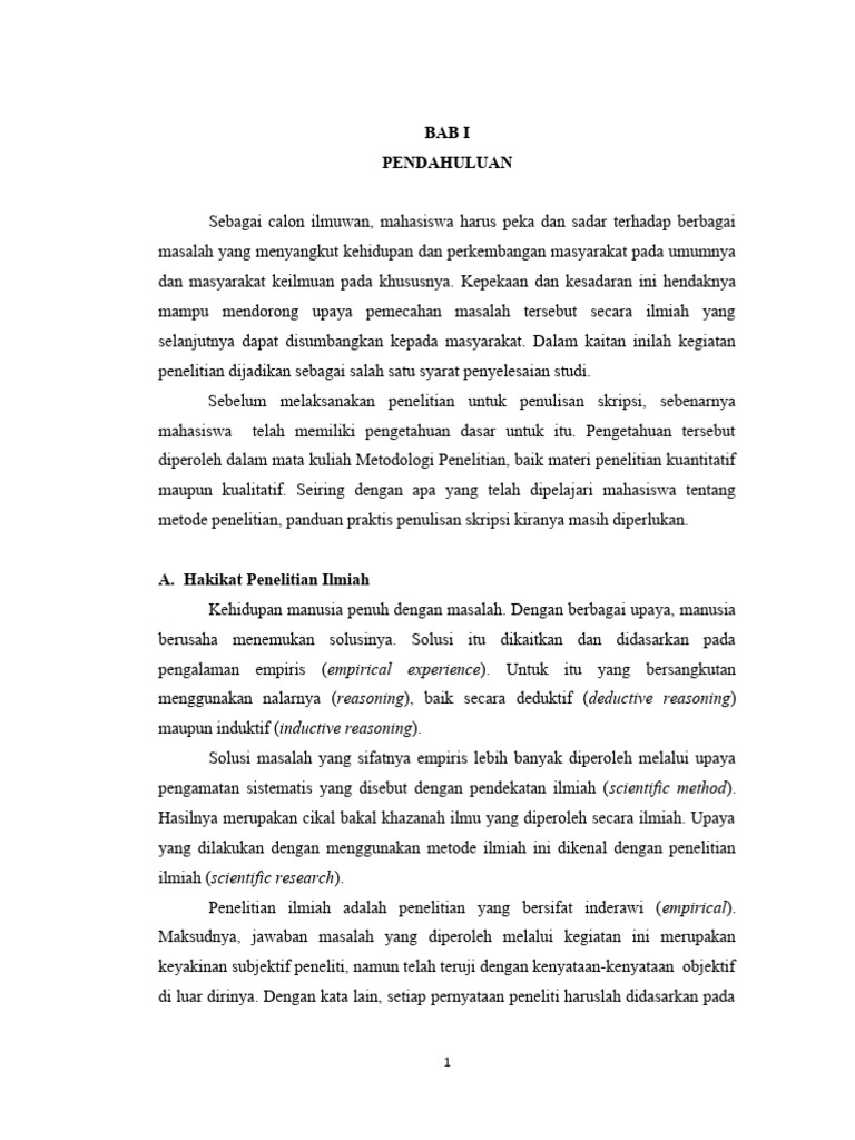Panduan Penulisan Skripsi UM | PDF | Seni