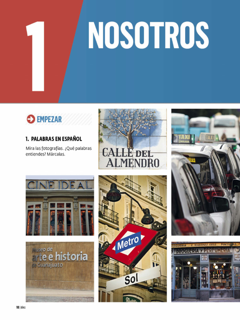 Aua Internacioal - Aula 1 - Libro Del Alumno | PDF