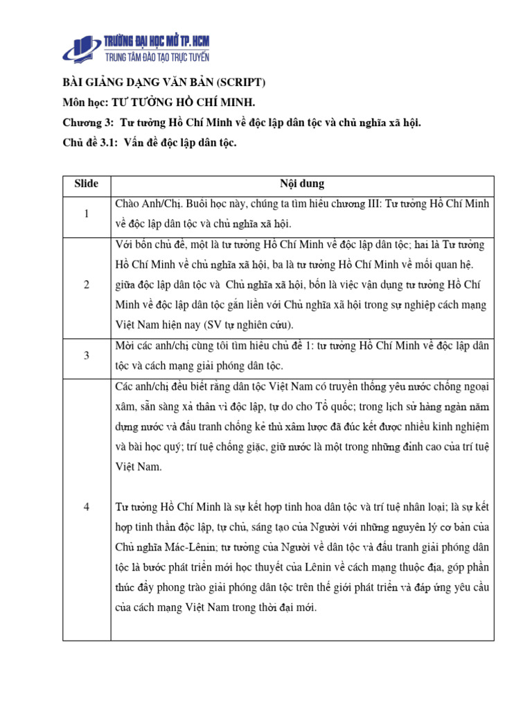 Script - C3.1 - TUYỀN | PDF