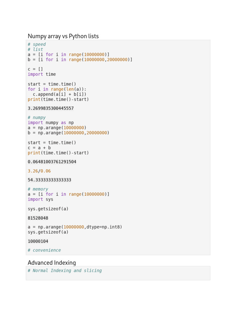 Session 14 Numpy Advanced | PDF | Computer Programming | Mathematics