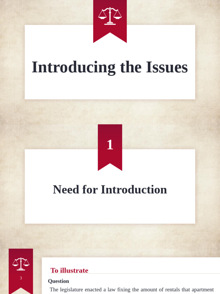 Introducing The Issues | Download Free PDF | Lawsuit | Justice