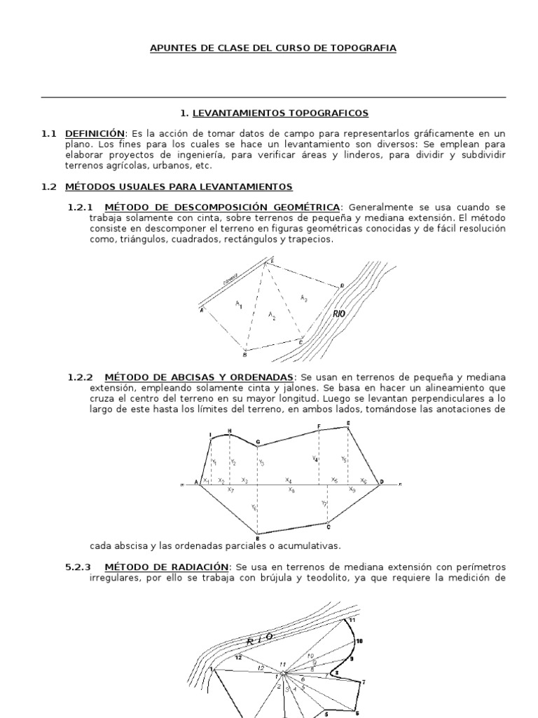 TAQUIMETRIA | Polígono | Topografía