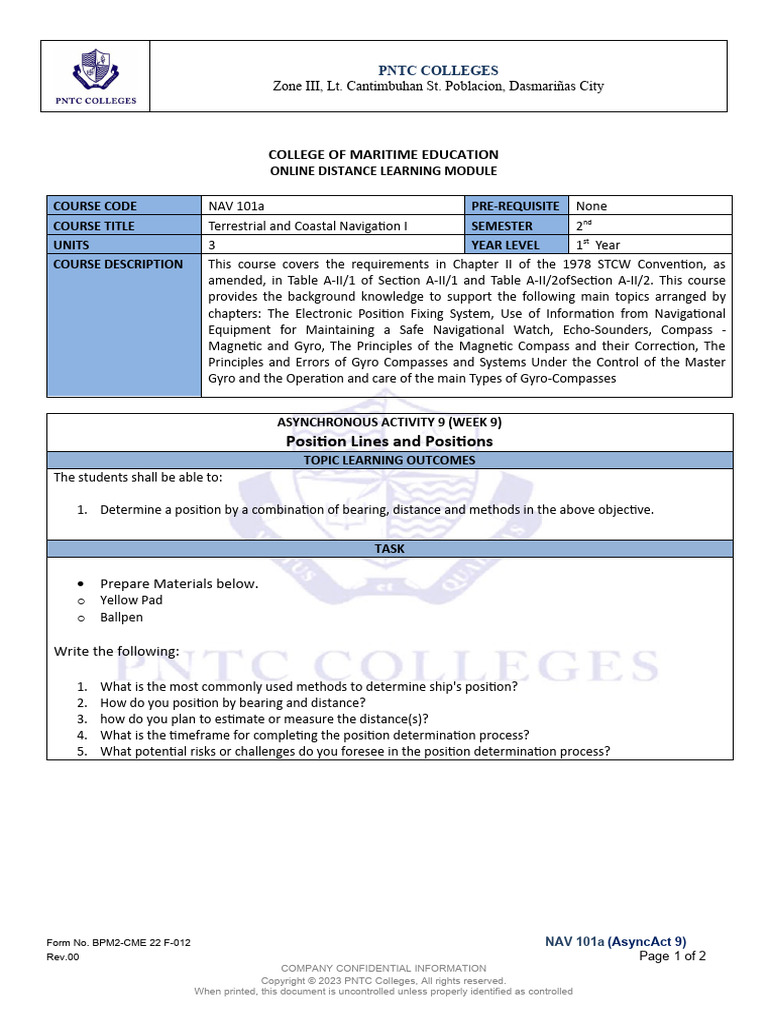 GARCIA Asynchronous-Activity PEP 9 | PDF | Navigation