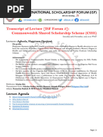 Commonwealth Scholarship Guide | PDF | Goal | Essays