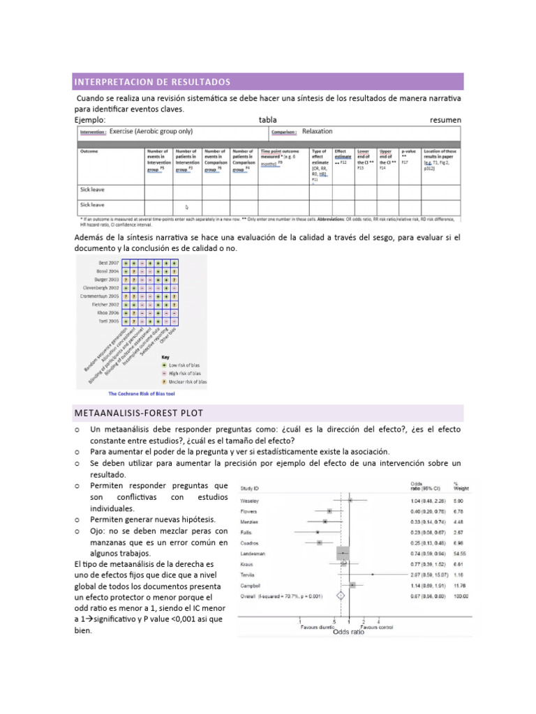 Metaanálisis: Efectos Fijos vs Aleatorios | PDF | Metaanálisis | Método científico