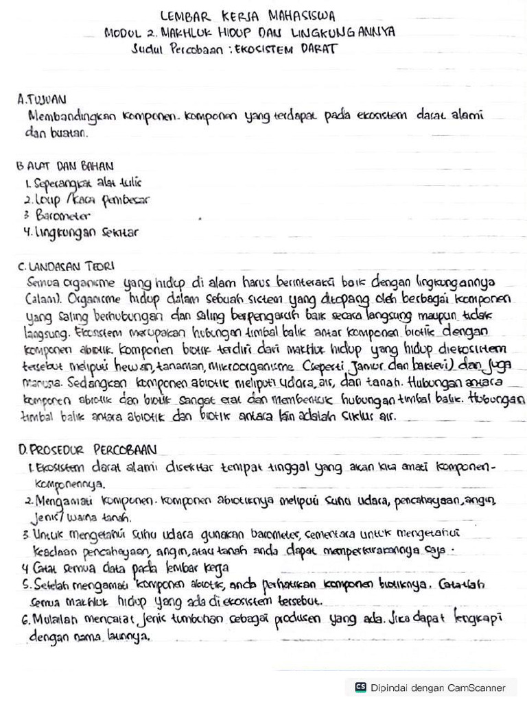 LKP3 Roseu Ekosistem Darat - Compressed | PDF