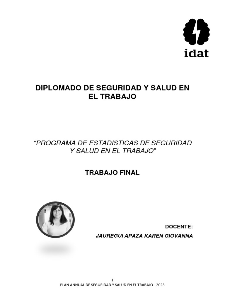 Trabajo Final Plan Anual Jhordi Jonathan Cirilo Chumpitaz | PDF ...