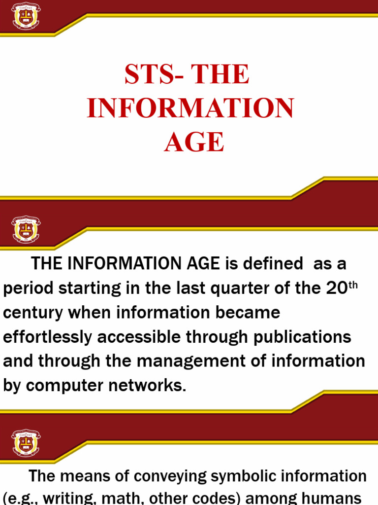 STS The Information Age | PDF | Personal Computers | Desktop Computer