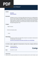 Trigger Matrix for VDA Changes | PDF