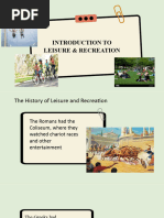 Popular Leisure Activities List | PDF | Leisure | Hobbies