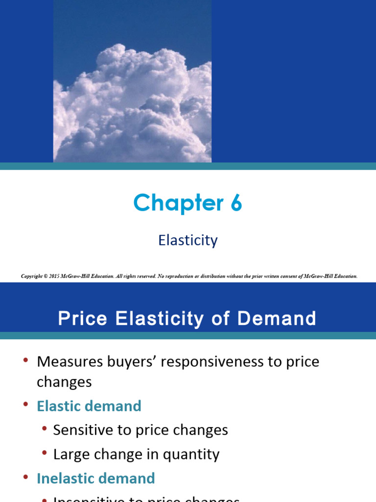 Micro Elasticity | PDF | Price Elasticity Of Demand | Demand