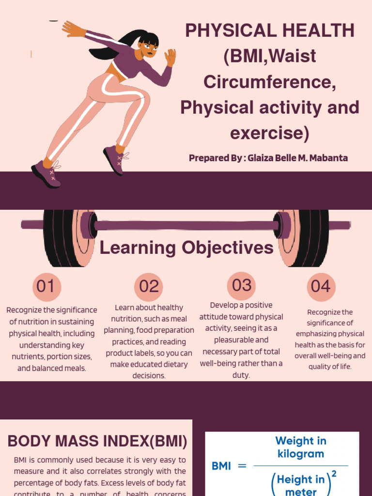 Pe (Bmi, Waist Circumference) | PDF | Body Mass Index | Obesity