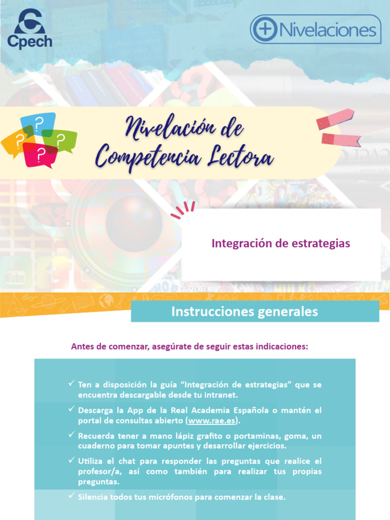 Estrategias para Comprensión Lectora | PDF