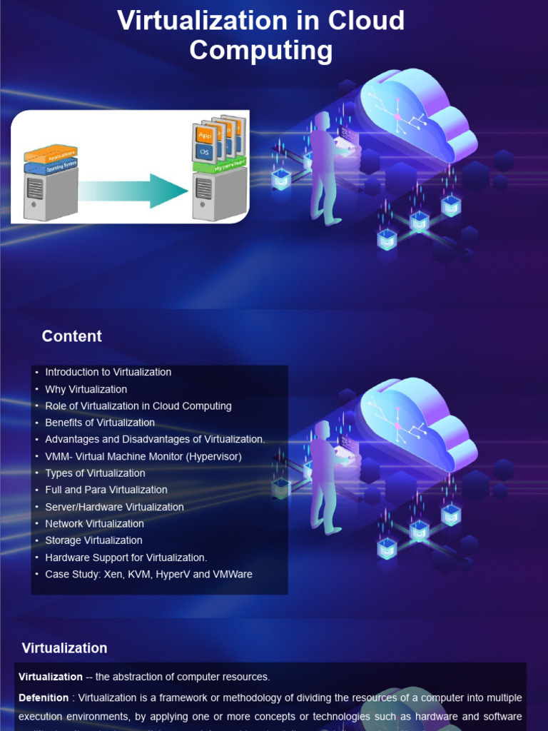 Introduction To Virtualization | PDF | Virtualization | Virtual Machine