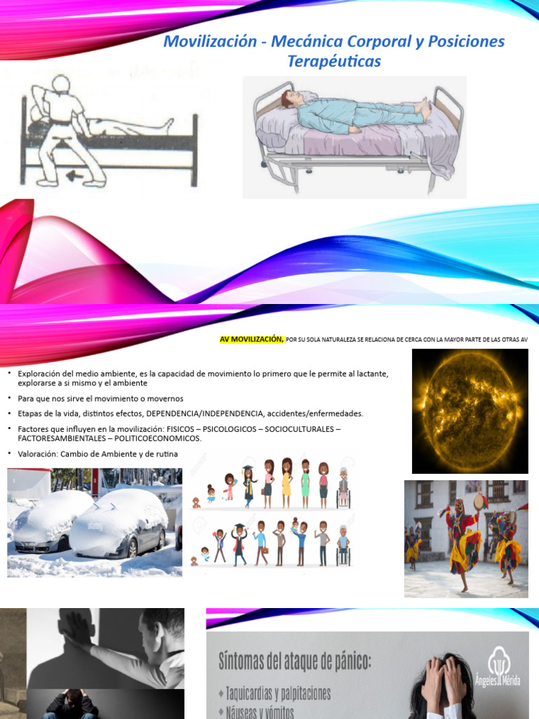 Guía de mecánica corporal y posiciones Terapeuticas(1) | PDF ...