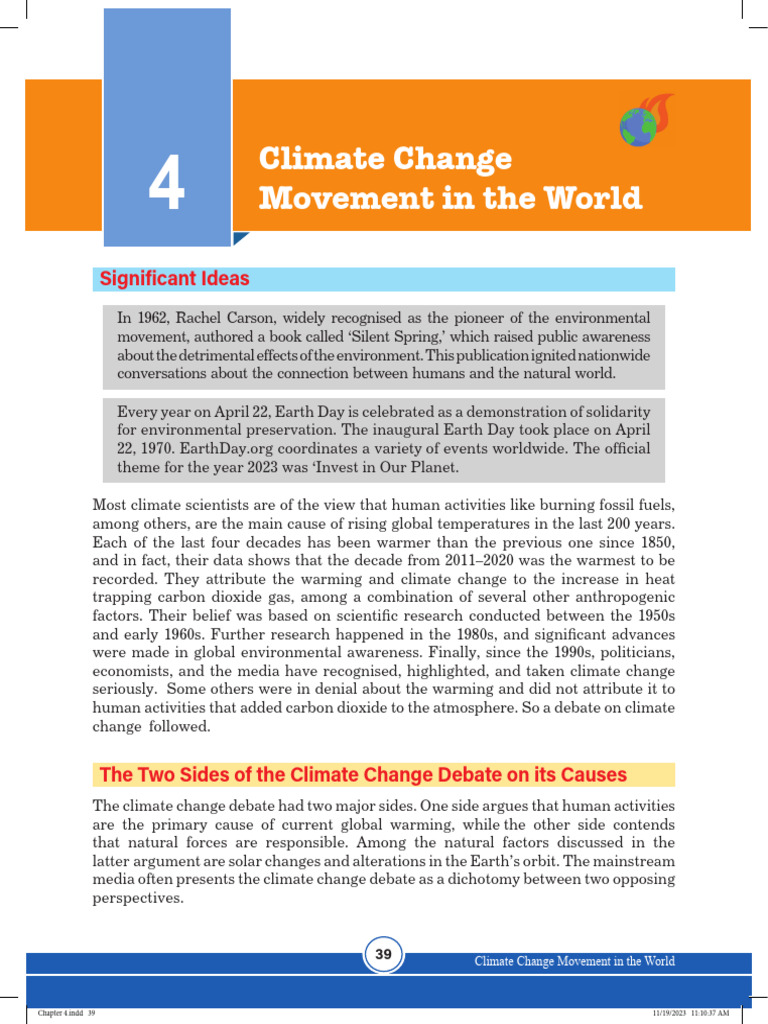 Global Climate Change Movement Overview | PDF | Kyoto Protocol ...