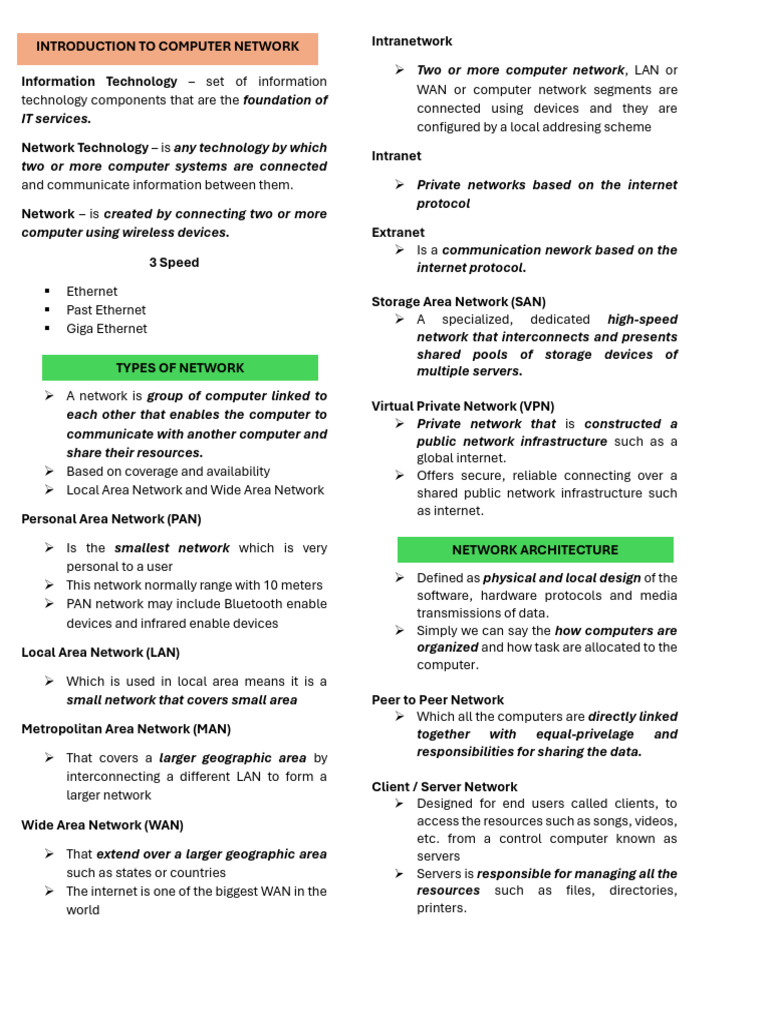 Reviewer Networking | PDF | Transmission Medium | Computer Network Reviewer Networking | PDF | Transmission Medium | Computer Network