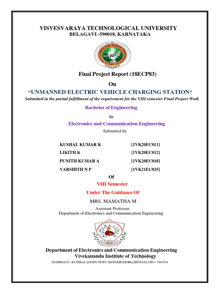Varshith Front | PDF | Electric Vehicle | Car