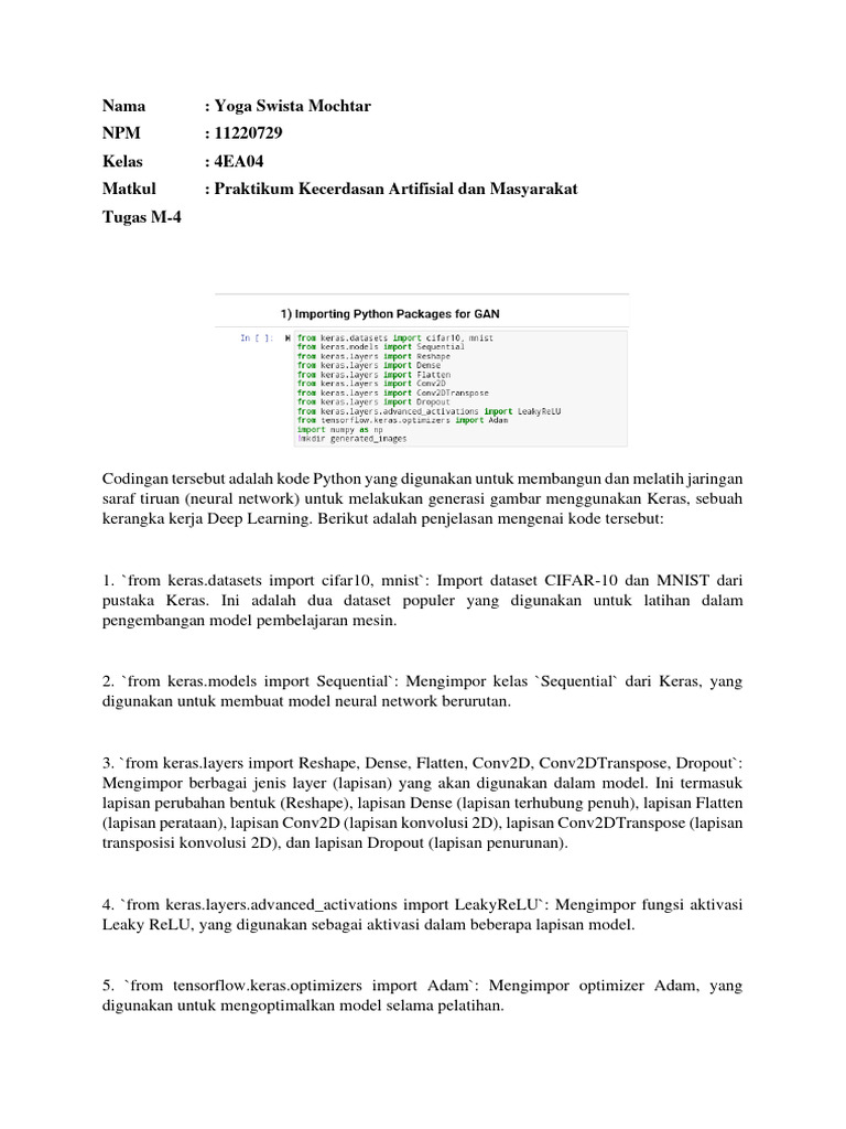 Yoga Swista Mochtar - 4EA04 - 11220729 - Praktikum Kecerdasan Artifisial Dan Masyarakat - Tugas ...