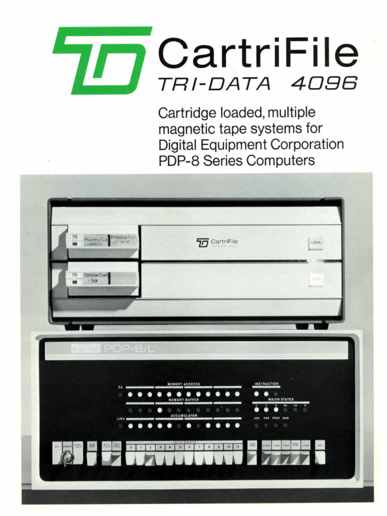 Tri-Data 4096 Brochure Feb69 | PDF