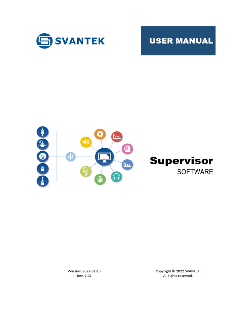 Supervisor User Manual | PDF | Computer File | Menu (Computing)