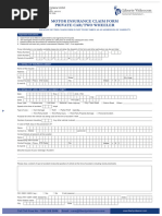 Mapfre Middlesea Motor Claim Form | PDF | Insurance