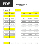 Denah Kursi Bus 50 Seat 2-2 | PDF