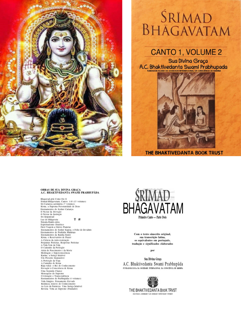 Srimad-Bhagavatam - Canto 1 - Tomo 2 A.C. Bhaktivedanta Swami Prabhupada | PDF