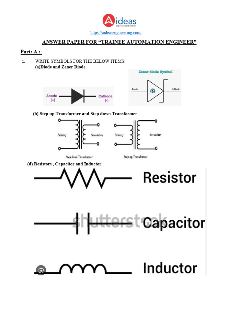 Basic Automation Questions | PDF | Passivity (Engineering) | Programmable Logic Controller