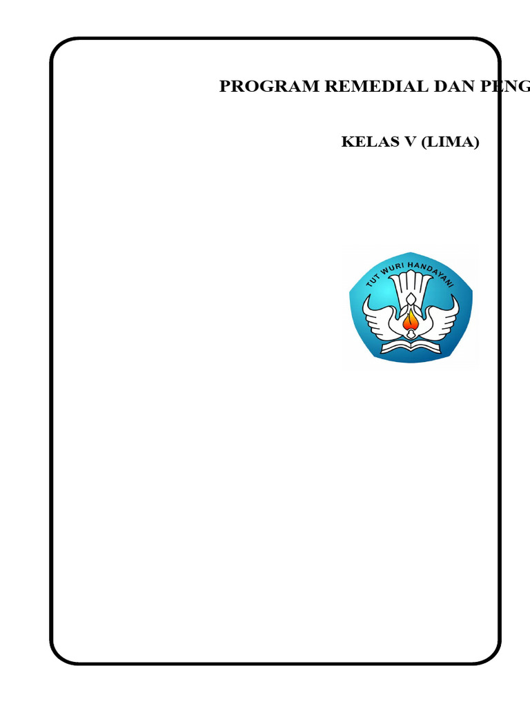 Contoh Format PROGRAM REMEDIAL DAN PENGAYAAN | PDF