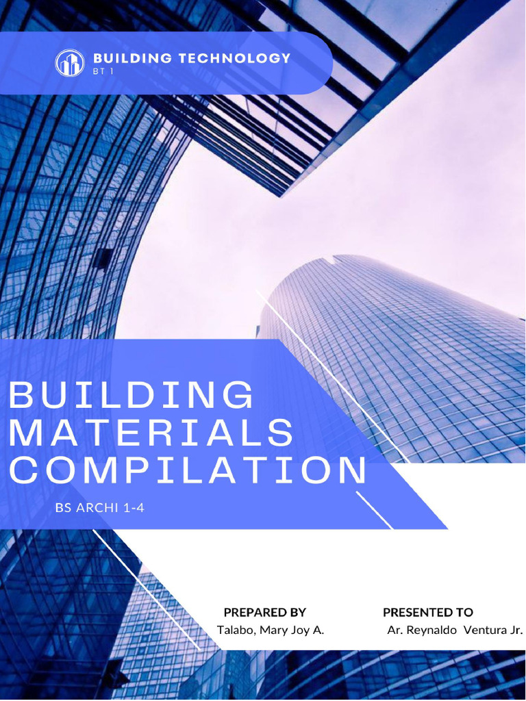 Talabo, Mary Joy A. - Bs Archi 1-4 - Building Materials | PDF ...