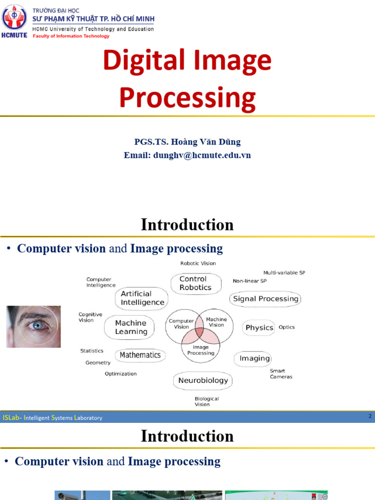 C0-ImageProcessing - Couse Introduction | PDF | Artificial Intelligence | Intelligence (AI ...