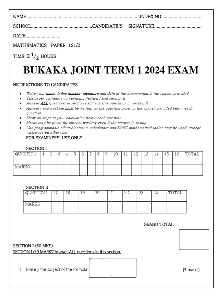 Maths Pp2 Qst 1 Pdf Income Tax Taxes
